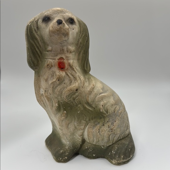 Dog | Chalkware Staffordshire Spaniel Dog Figurinestatue Carnival Prize ...